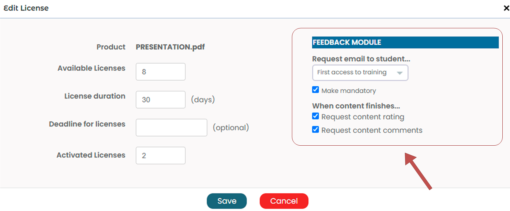 New scormPROXY Feedback Module. How does it work? - SaaS App Company